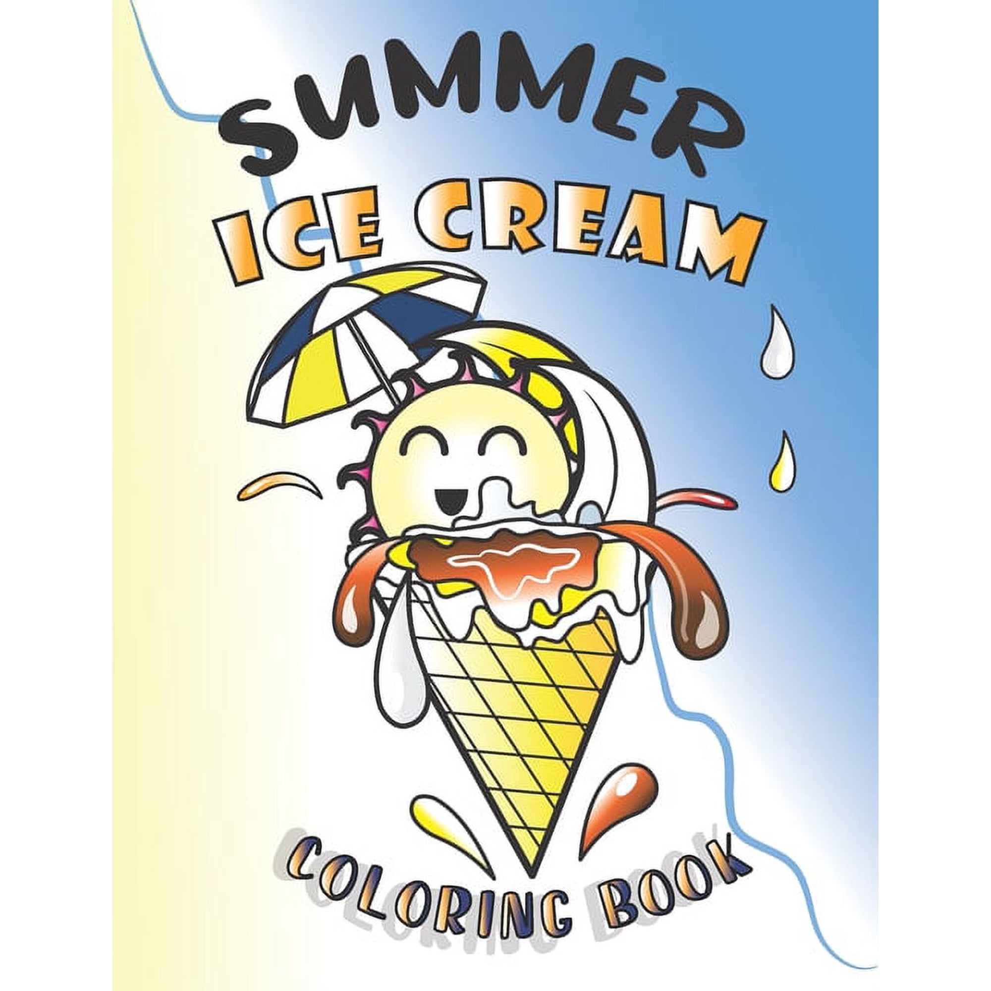 Ice Cream Coloring Pages For Kids