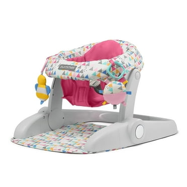 Summer Infant Pop ‘N Sit SE Booster (Aqua Sugar), 6 Months - 37 Pounds ...