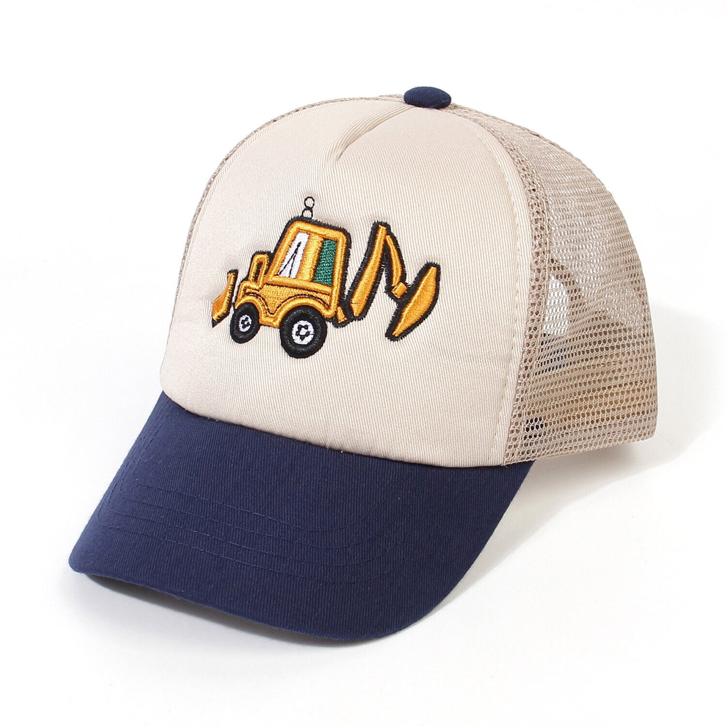 Summer Kid Boy Girl Cap Baseball Hat Excavator Child Sun Hat Peaked Cap ...