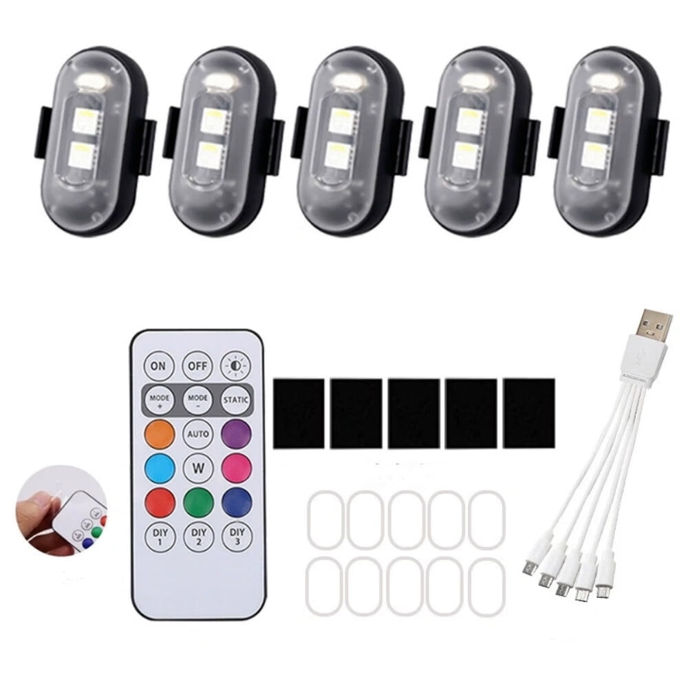 Summer LED Lights for Car,RGB Car LED Light for Summer,Remote Control ...