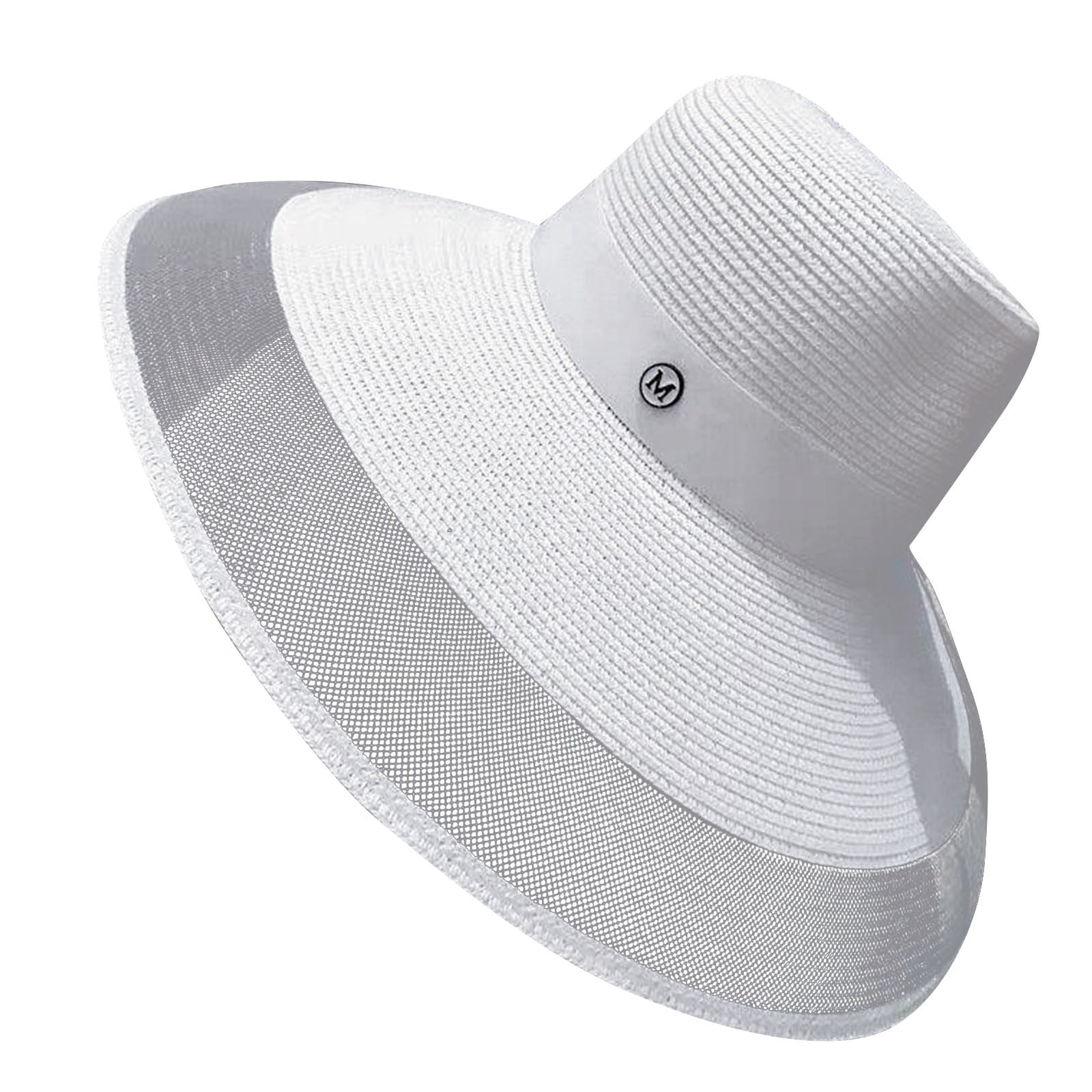 Summer Large Sun Shading and Sun Hat, Fashionable Vacation Beach Mesh ...