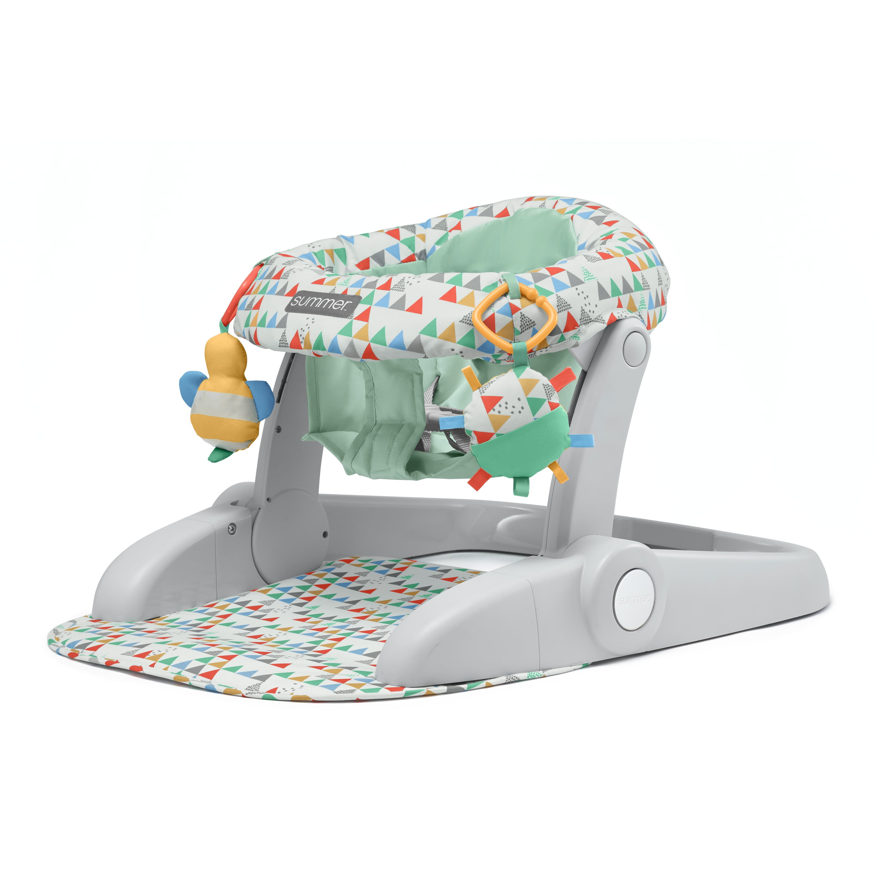 Summer® Learn-to-Sit 2-Position Floor Seat (Funfetti Neutral) - Walmart.com