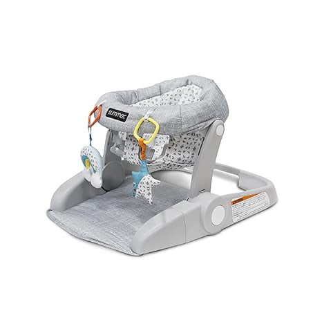 Summer Infant Learn-to-Sit 2-Position Floor Seat (Heather Gray) – Sit ...