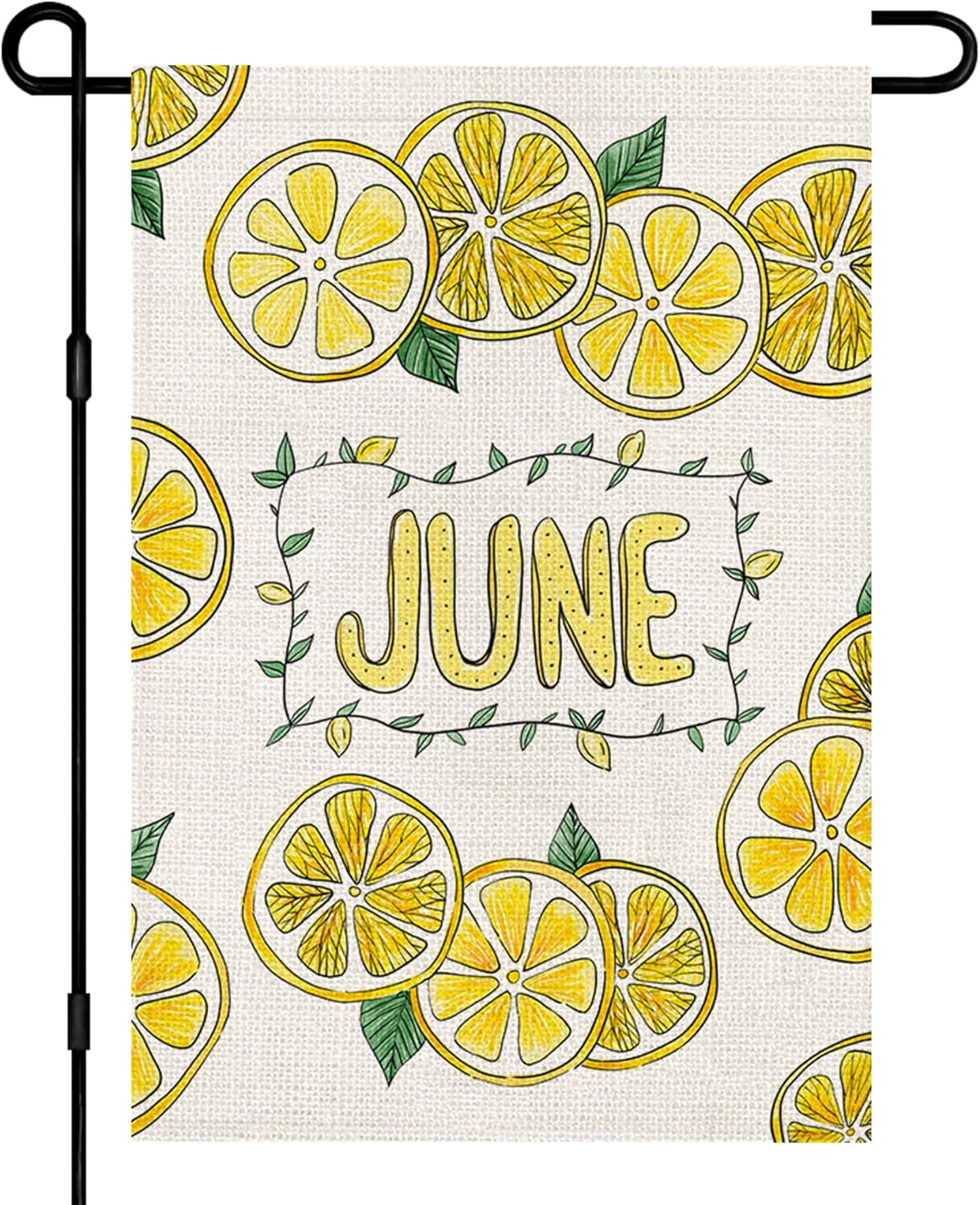 Summer Lemon Garden Flag 12 X 18 inch Vertical Double Sided, Holiday ...