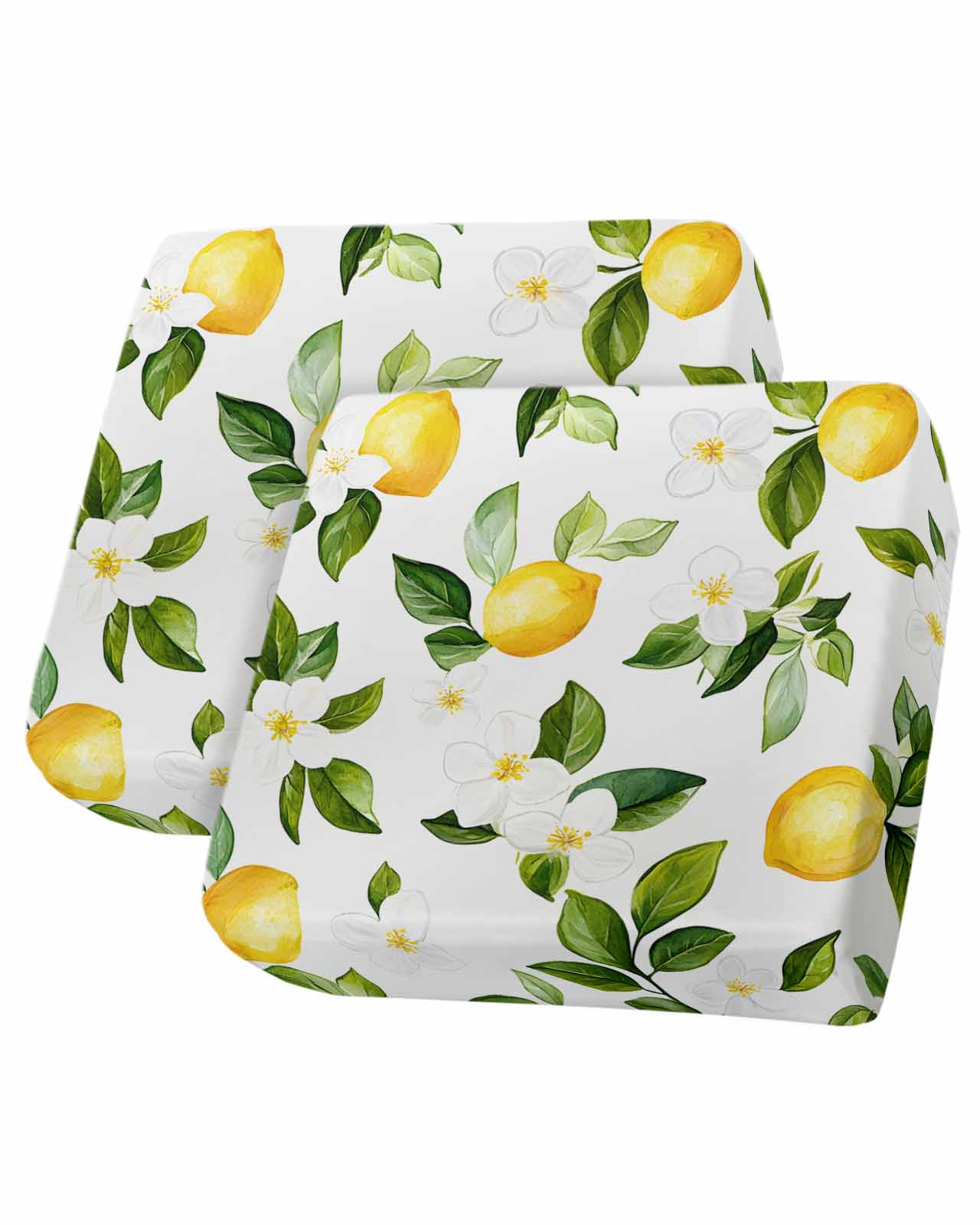Summer Lemon Sofa Couch Cushion Covers Washable, Removable Stretchable ...