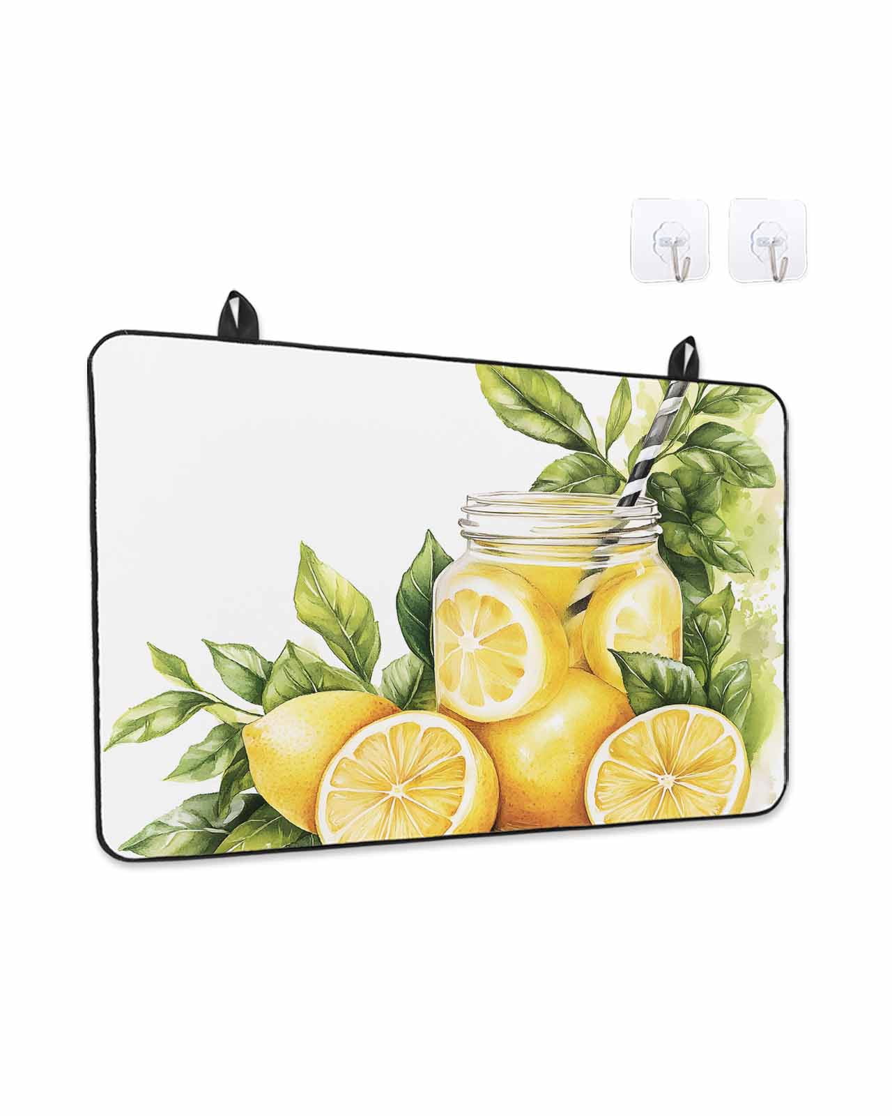 Summer Lemon Stove Top Covers for Electric Stove, Kitchen Glass Ceramic ...