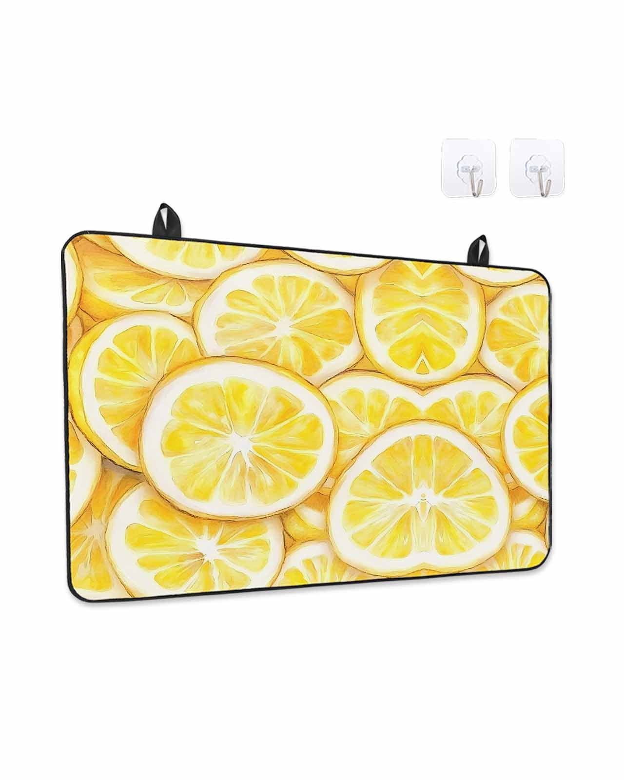 Summer Lemon Stove Top Covers for Electric Stove, Kitchen Glass Ceramic ...