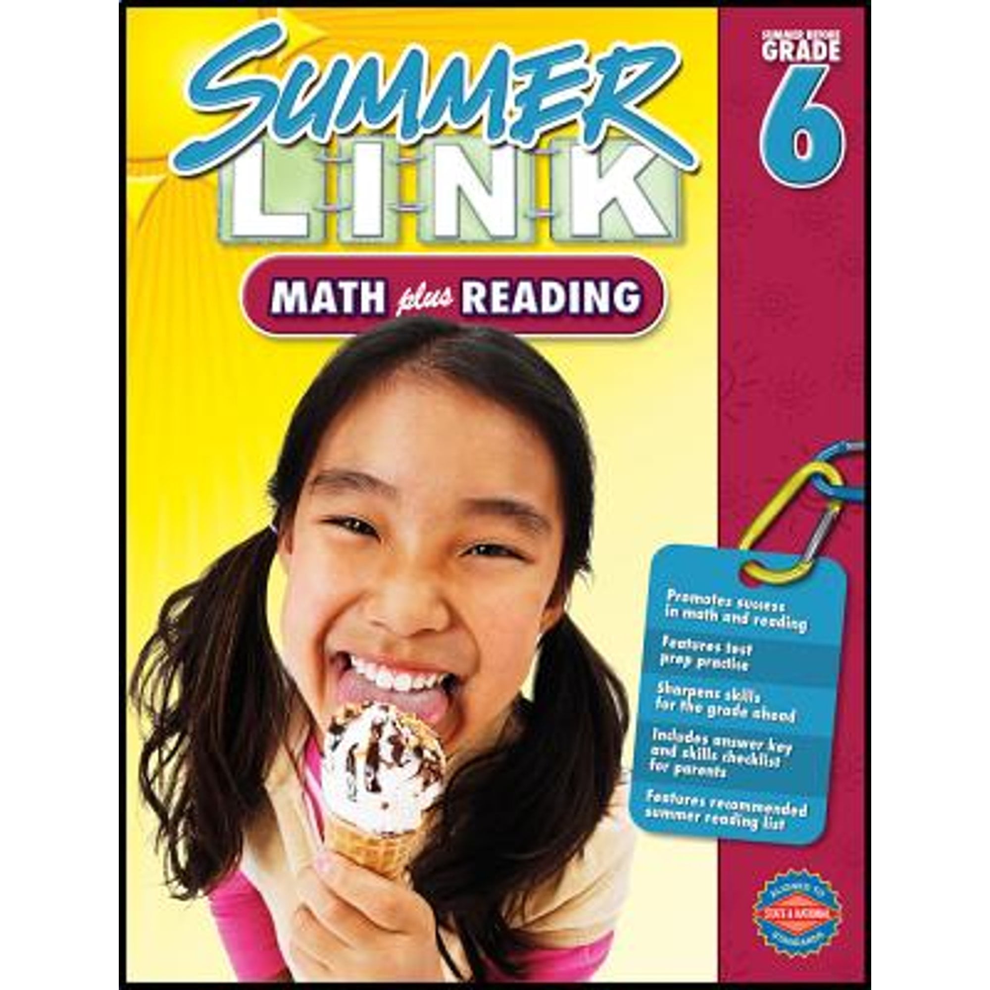Pre-Owned Math plus Reading, Grades 5 - 6 Summer Link Paperback ...