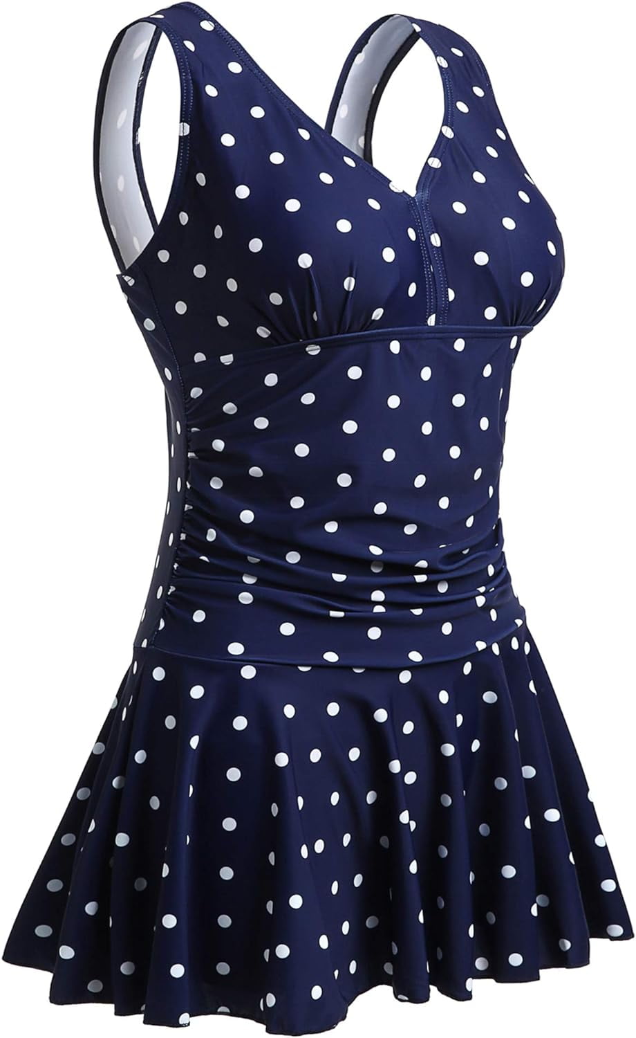 Summer Mae Women's Plus-Size Modest Swimwear, Floral Print One Piece ...