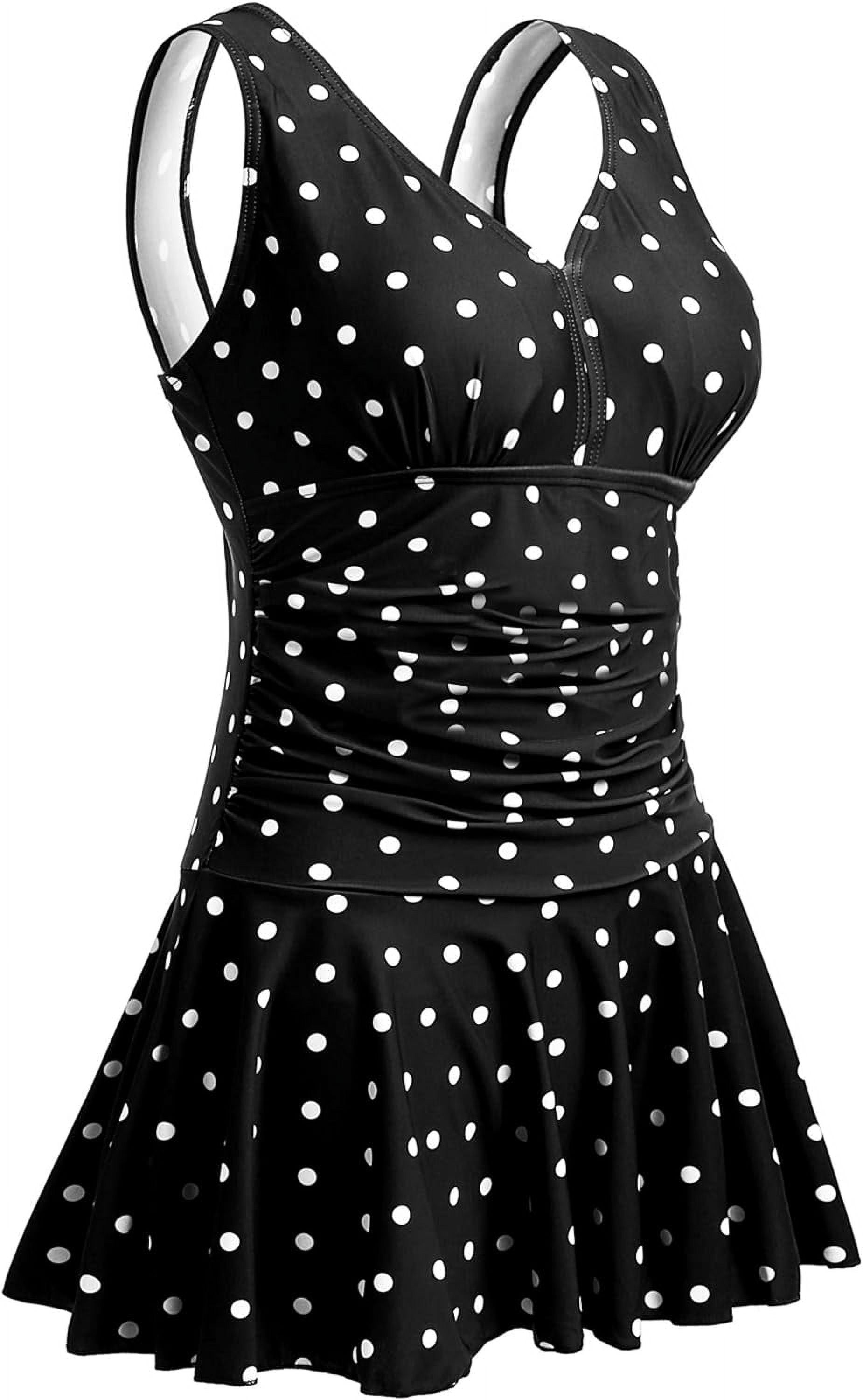 Summer Mae Women's Plus-Size Flower Printing Shaping Body One Piece ...