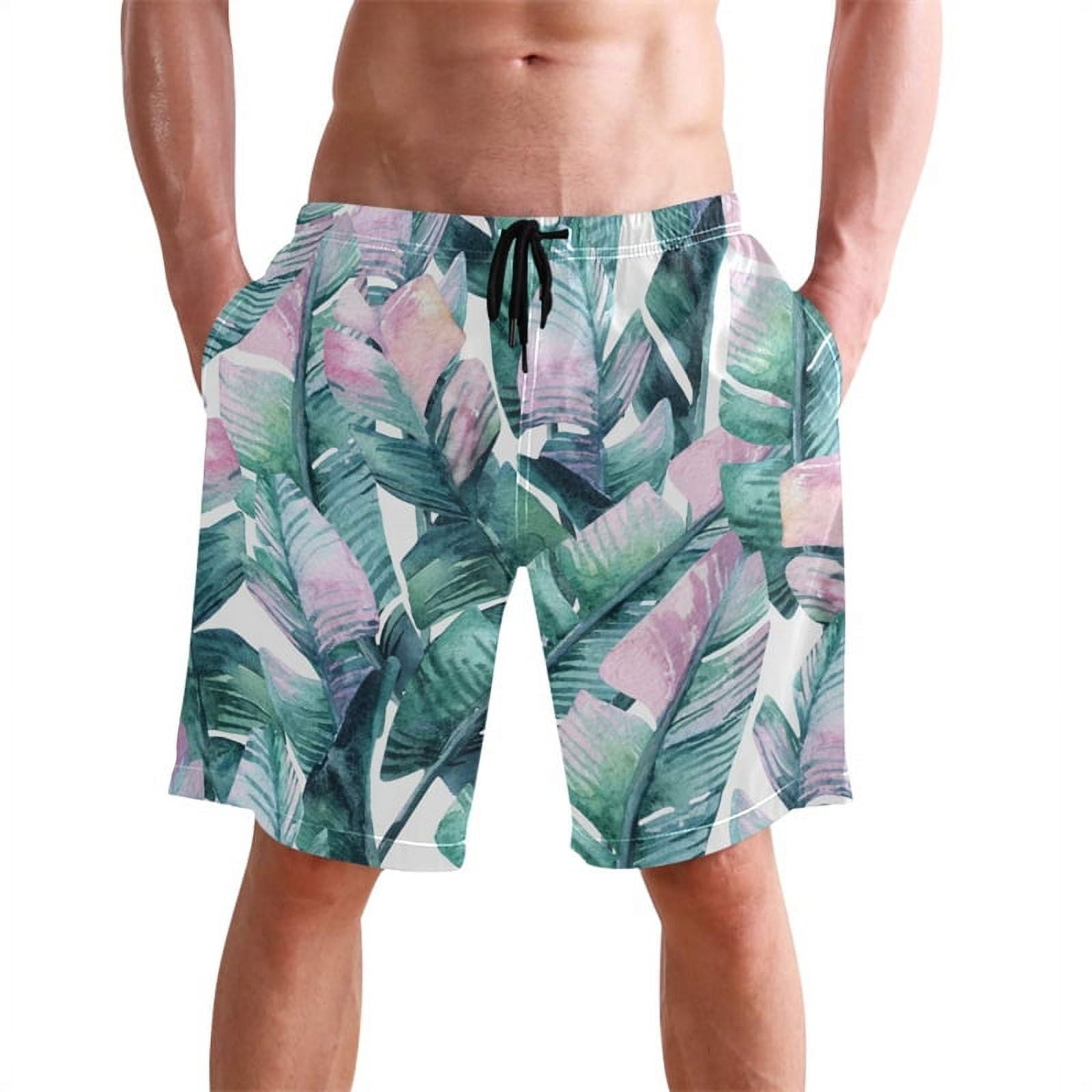 Summer Men Hawaii Beach Shorts Casual Cool Board Shorts 3D Printed ...