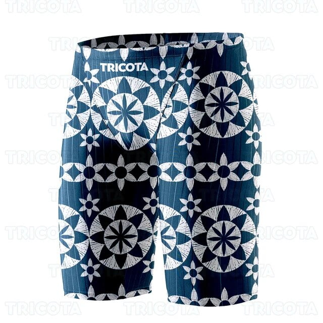 Summer Men Jammer Swimming Trunks Endurance Athletic Training Swim ...