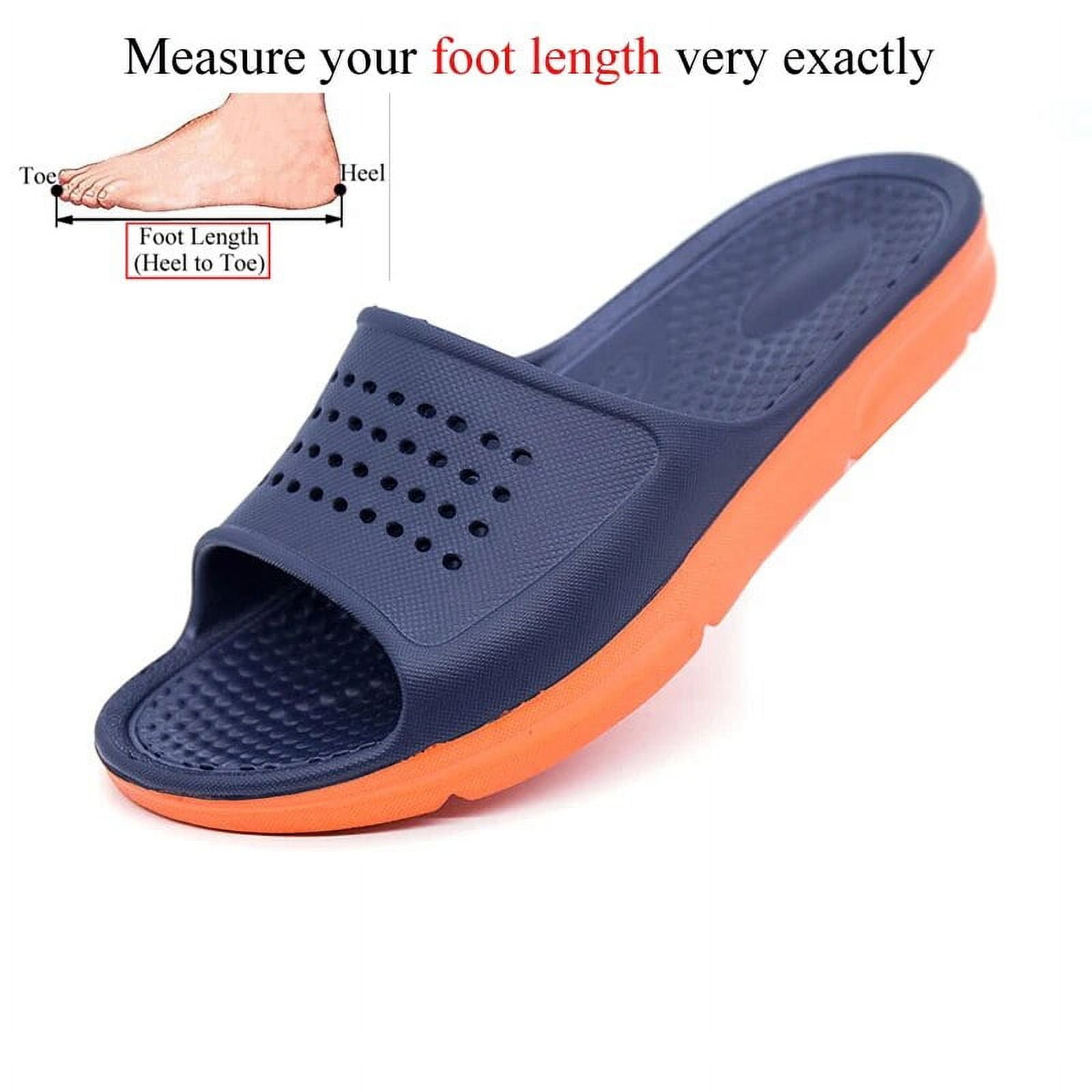 Summer Men Rubber Slippers Men's Beach Slates Slides Indoor Home House ...