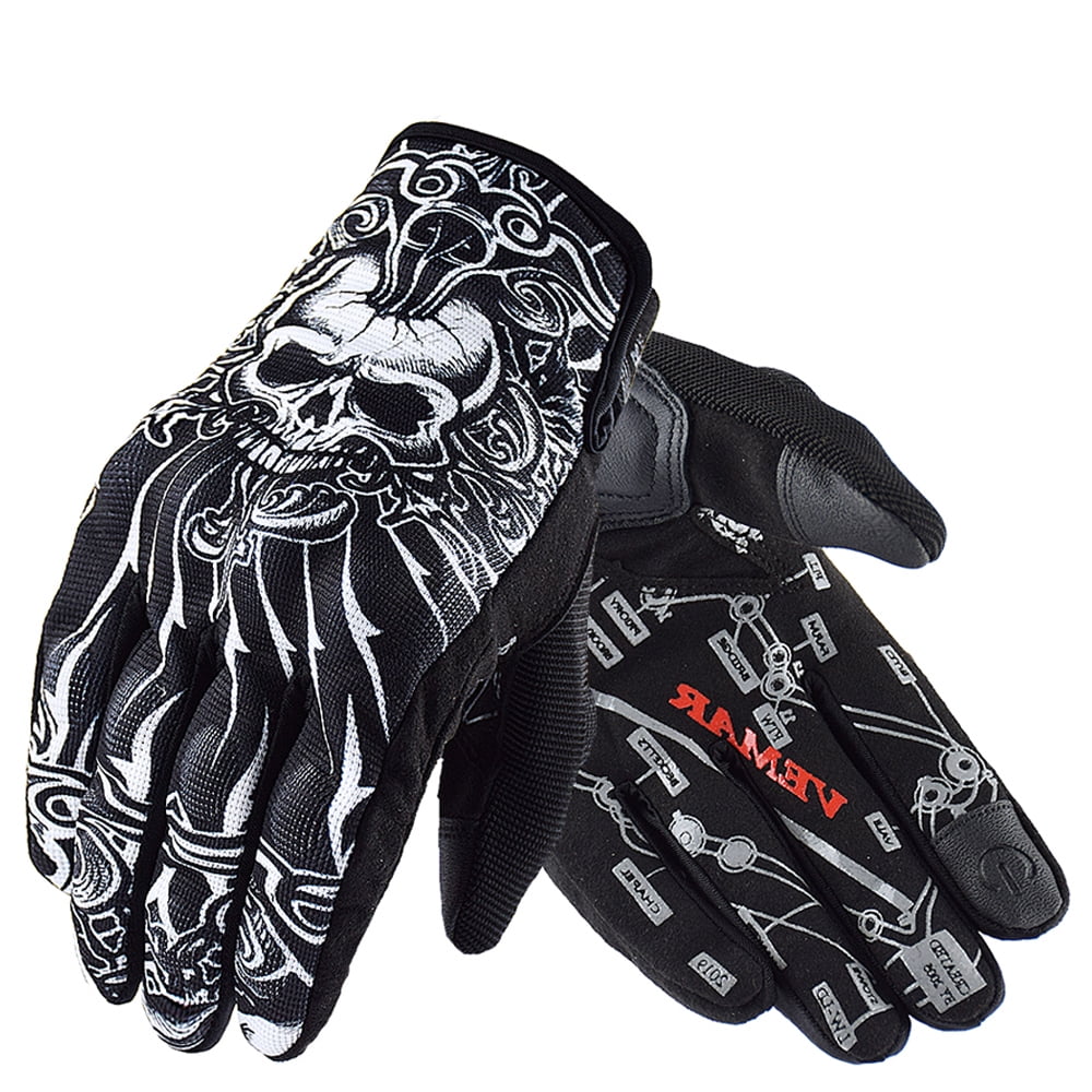 Summer Mesh Motorcycle Gloves Men Motocross Off-Road Gloves Motorbike ...