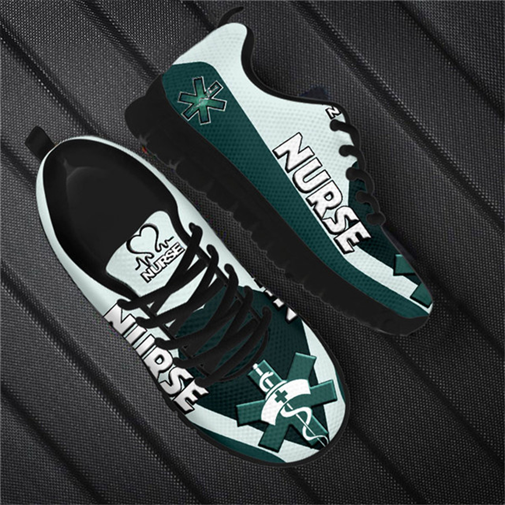 Summer Mesh Nurse Shoes Woman Flats Women Sneakers Doctor Premium ...