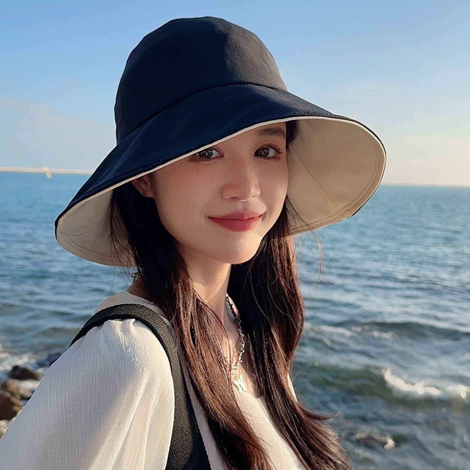 Summer New Bucket Hat, Fashion Sun Hat, Breathable Fabric + UPF 50 ...