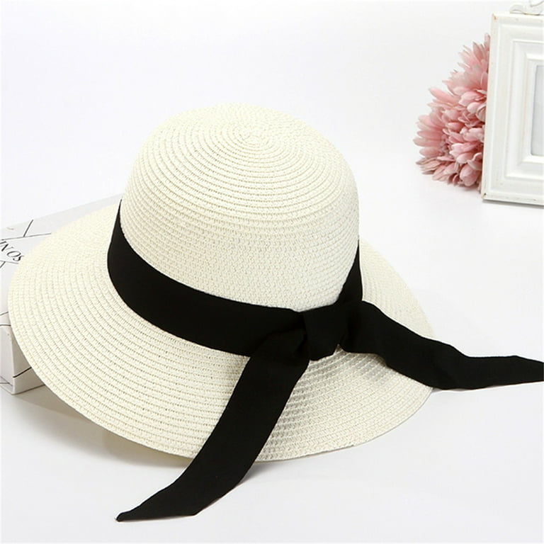 Flat Brim Straw Hats