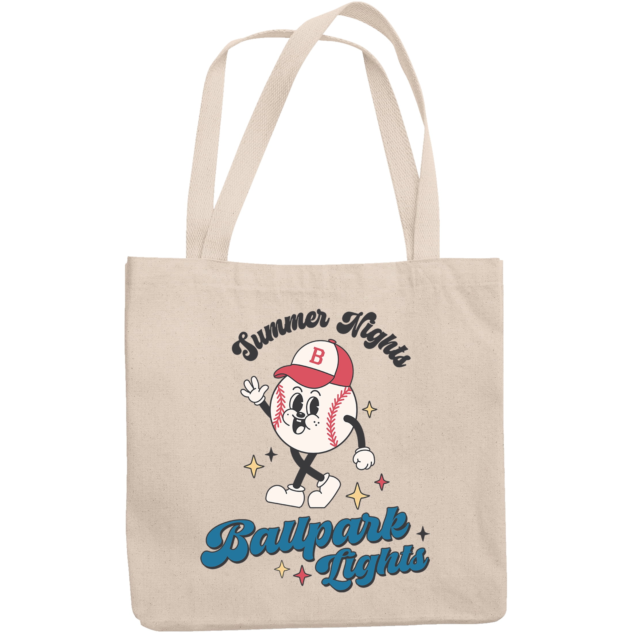 Summer Nights, Ballpark Lights, Retro Baseball Themed Merch Gift, 12oz ...