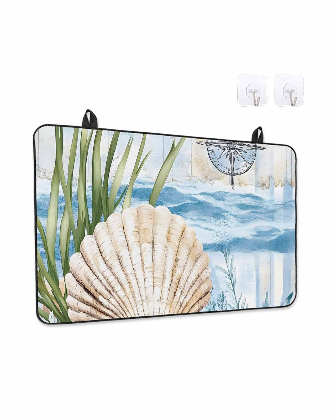 Summer Ocean Stove Top Covers for Electric Stove, Kitchen Glass Ceramic ...