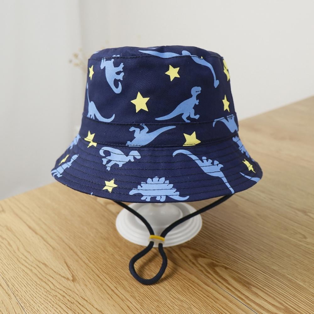 Summer Outdoor Kids Boys Bucket Hat Toddler Baby Sunhat Fisherman Sun ...