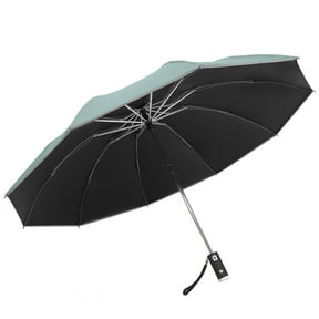 Mr. Pen Windproof Travel Umbrella, Green, Automatic Compact 3-Fold ...