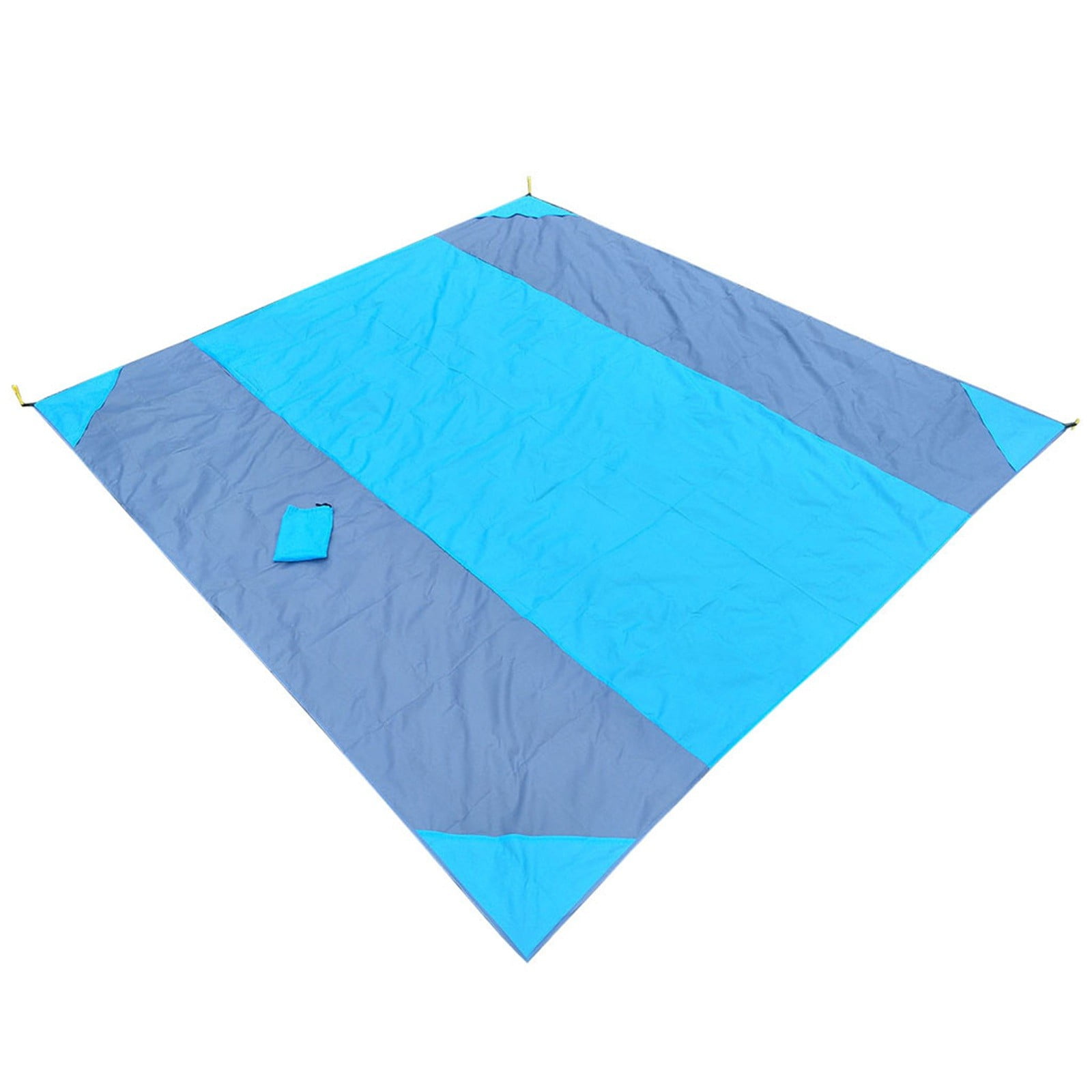 Kyusrd Sand Free Beach Mat Outdoor Picnic Blanket Rug Sandless Mattress ...