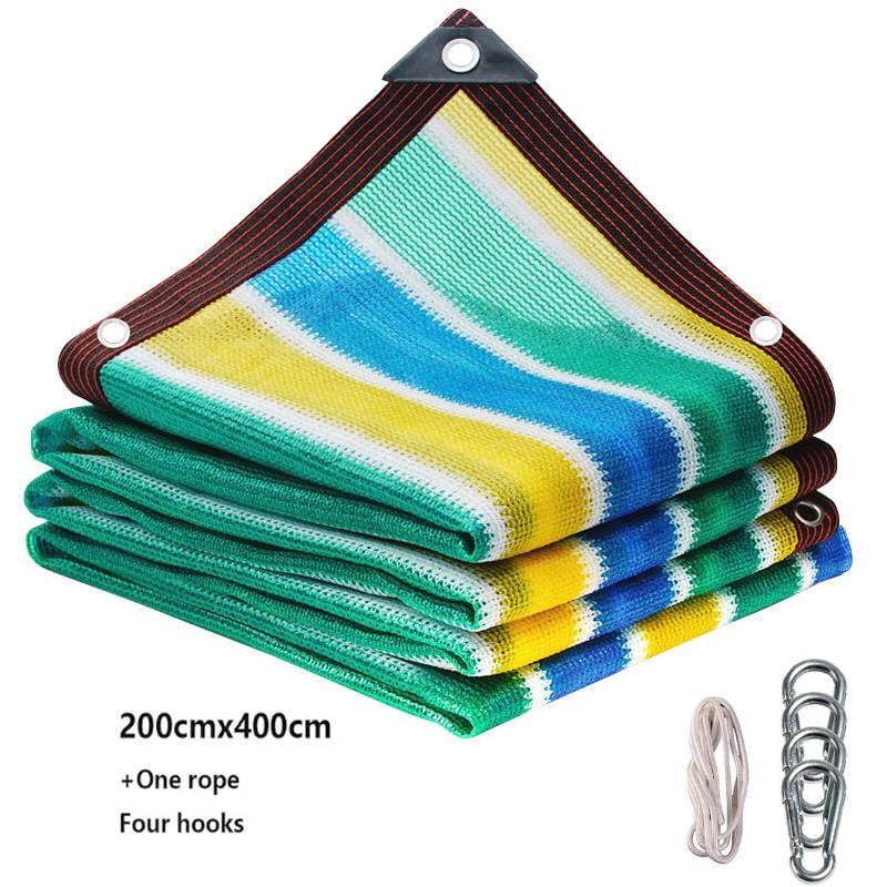 Summer Outdoor Shading Beige Shading Net Wrapped Perforated Shading ...