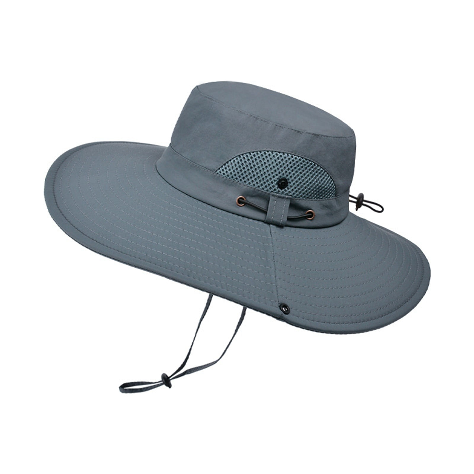 Summer Outdoor Sun Bucket Hat For Men Women Lightweight Breathable Wide ...