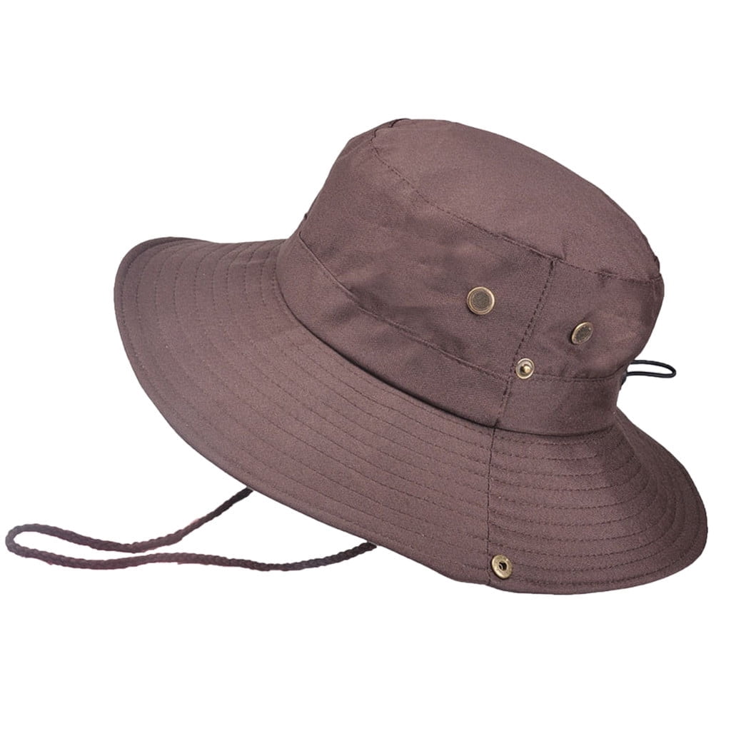 Summer Outdoor Sun Hat Protection Polyester Made Bucket Boonie Cap ...