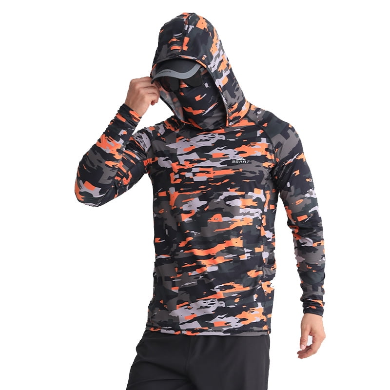 Summer Outdoor Sun Protection Clothing for Men, Breathable Quick-Dry ...