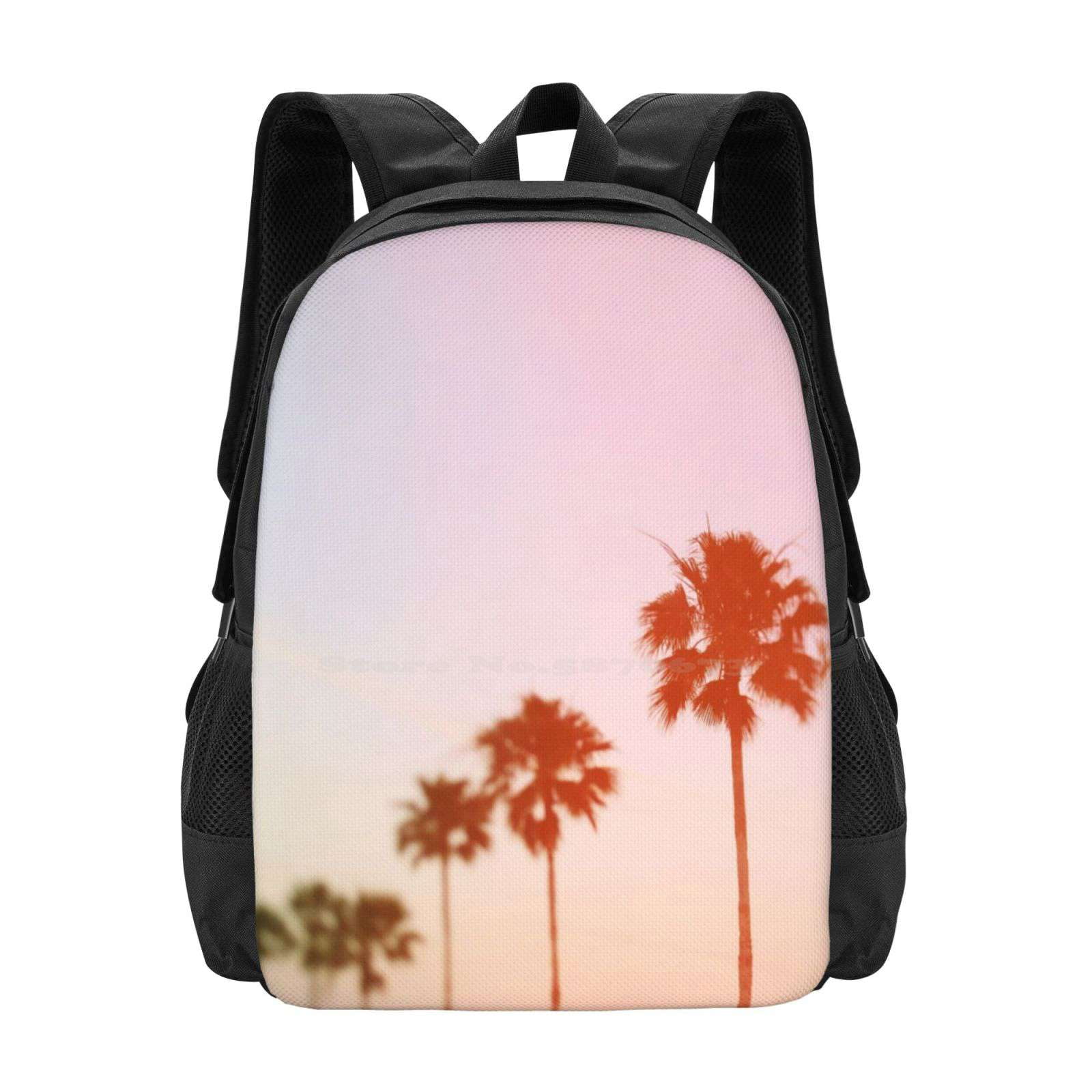 Summer Palms New Arrivals Unisex Bags Student Bag Backpack Tropical ...