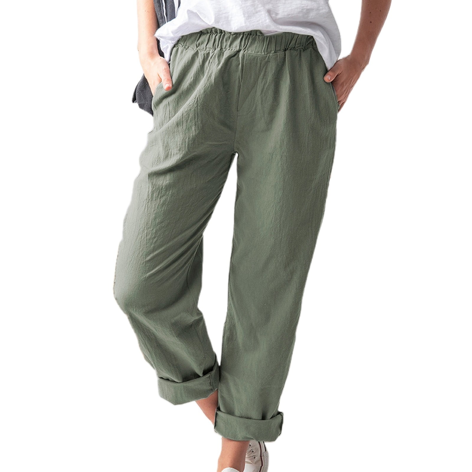 Summer Pants for Women Casual Long Pants For Everyday Wear Lightweight ...