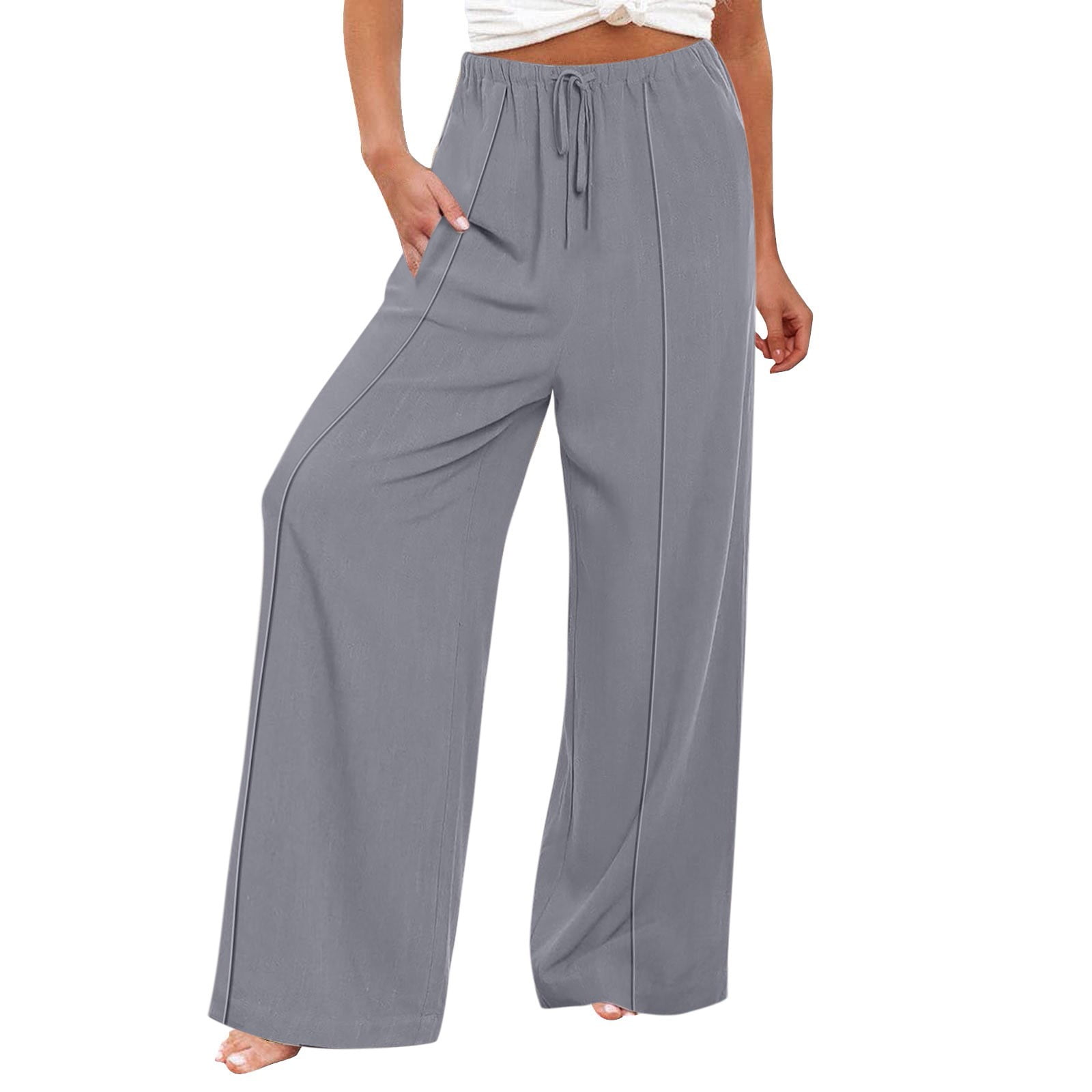 Summer Pants for Women Stretchy Suit plus Size Stretch Pant Dress for ...