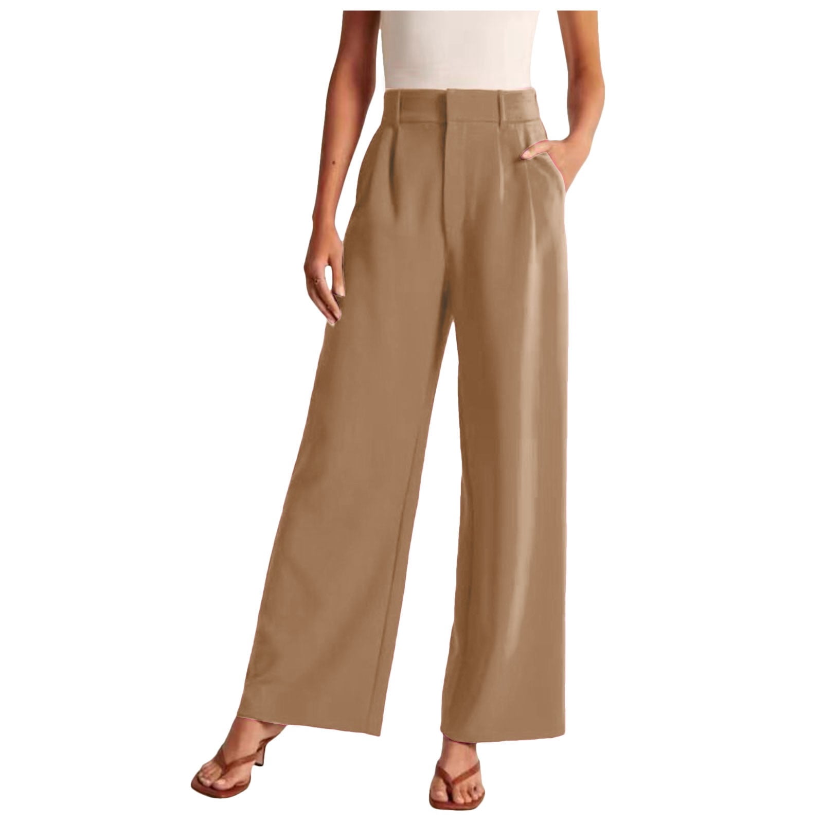 Summer Pants for Women Wide Leg Pants For Women Work Business Casual ...