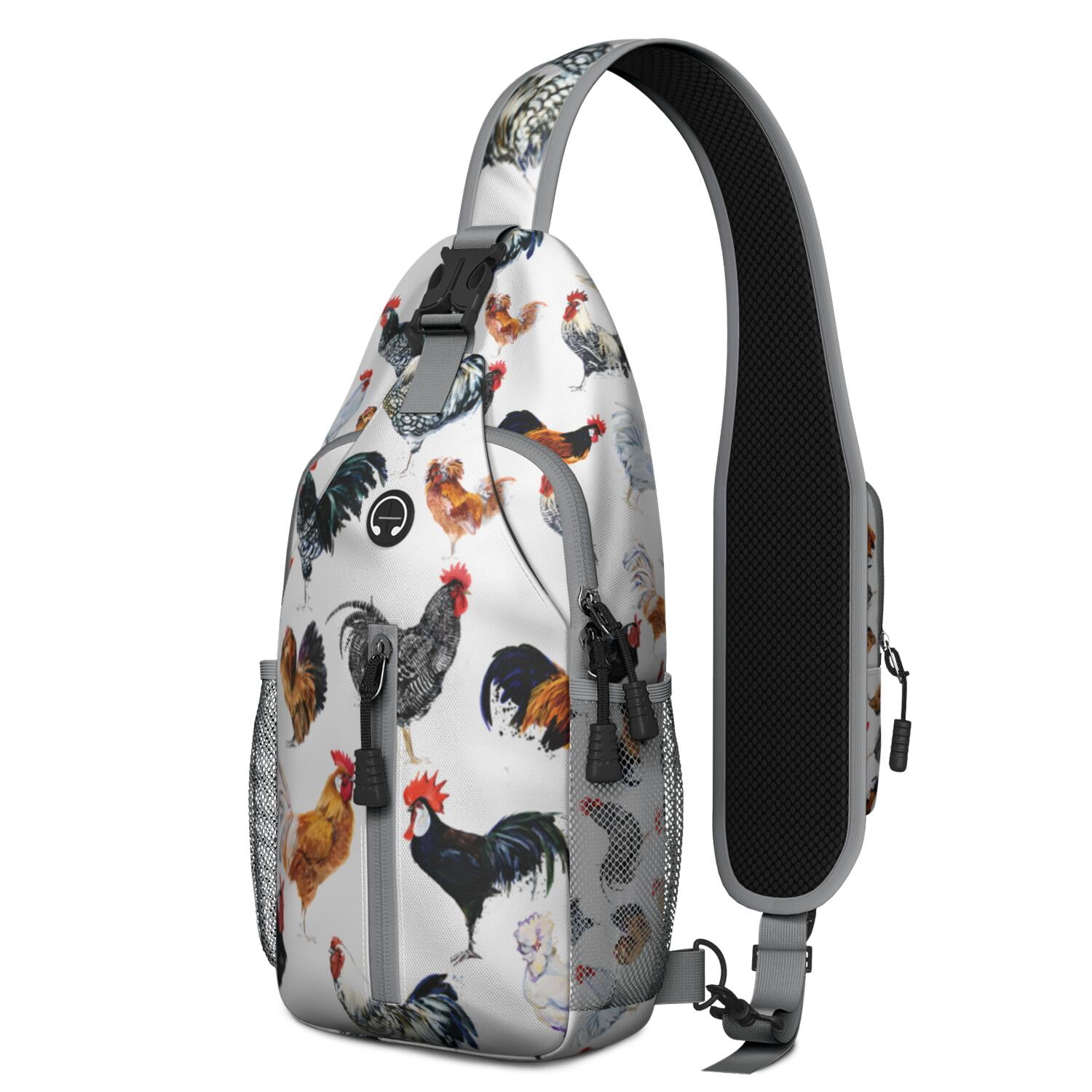 Summer Party Watermelon Sling Backpack with Fresh Tropical Fruit ...