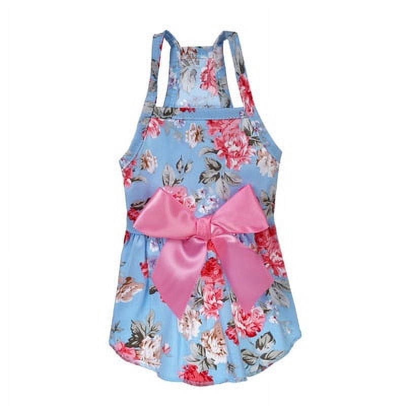 Summer Pet Clothes Dot Dog Dress For Dogs Skirt Summer Princess Dog ...