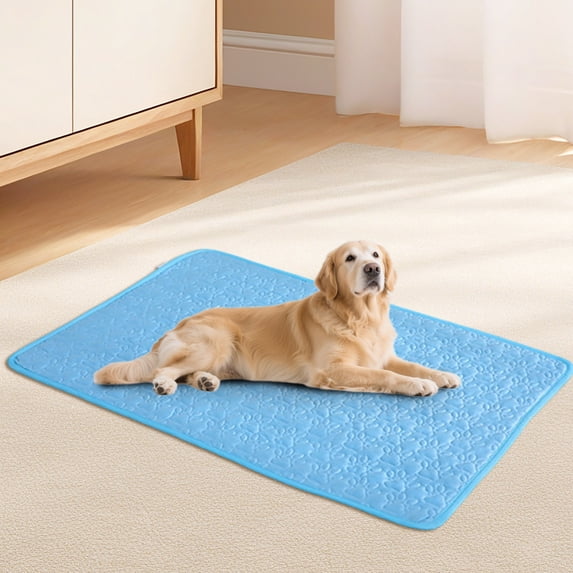 Summer Pet Cool Mat Breathable Ice Silk Cold Pad Washable Pet Sleeping ...