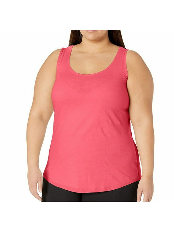 Naiflowers Plus Size Striped V Neck Sleeveless Blouse Shirts, Womens ...