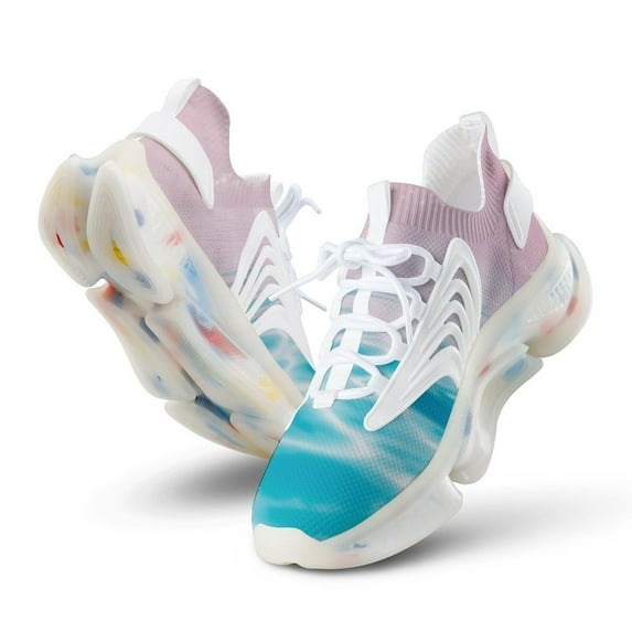 Summer Pool Scene Walking Shoes for Men Woman Lightweight Tennis ...