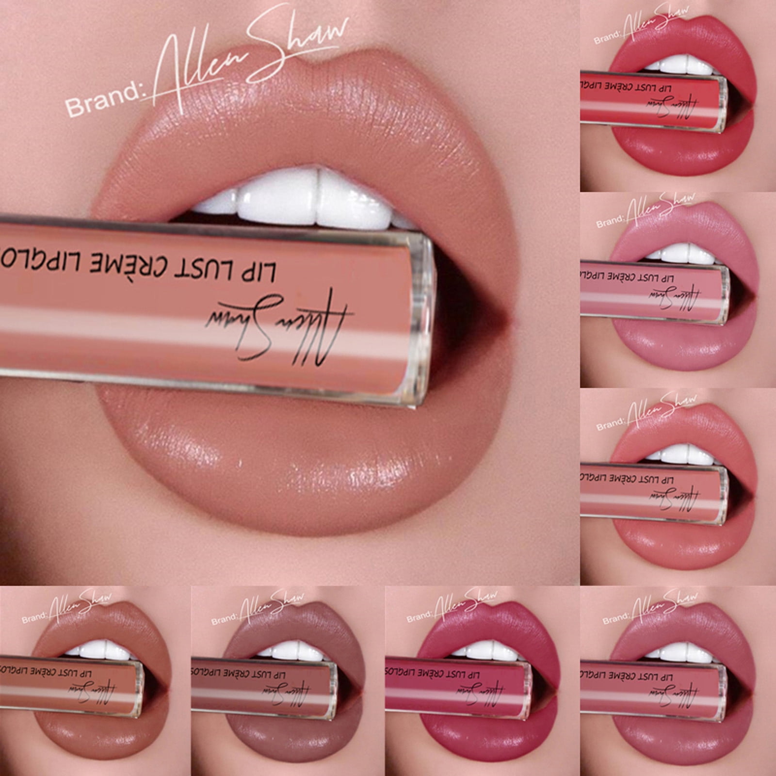 Summer Promo, Topliu Cream Texture Lip Glaze, Multicolor Lip Gloss ...