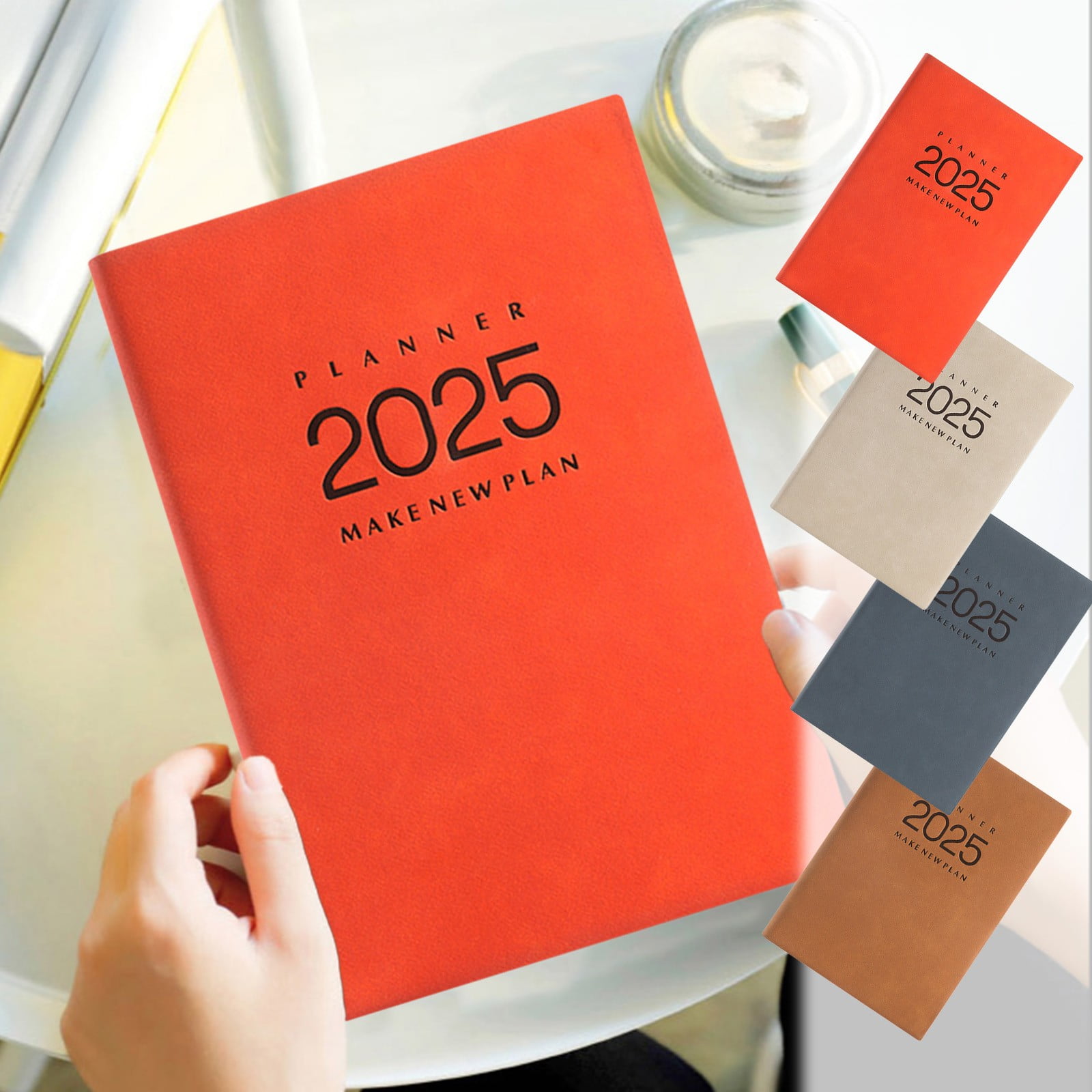 Summer Promo, Vsgery 2025 Daily Planner, 365day Agenda, Spiral Bound ...