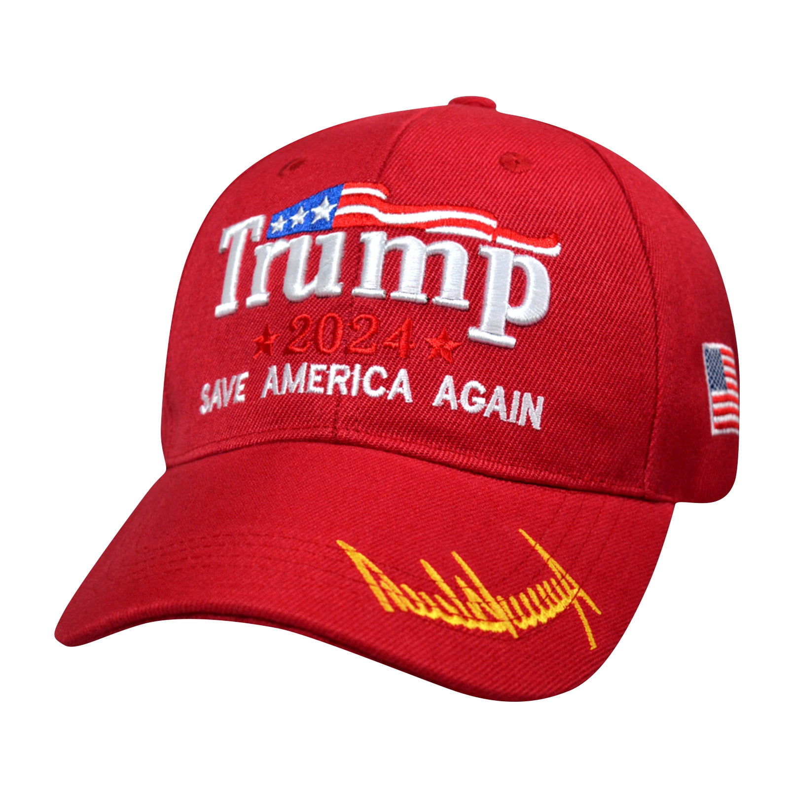 Summer Promotion! Trump Hat MAGA Hats Trump 2024 Election Hat with Flag ...
