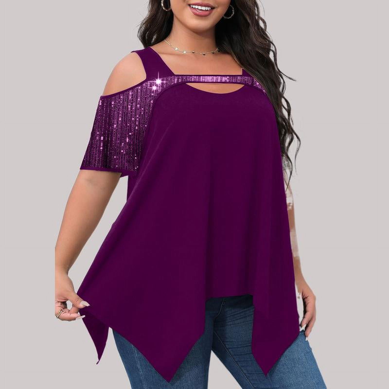 Summer Pullover Polyester Short Sleeve Elegant T-Shirt None Regular ...