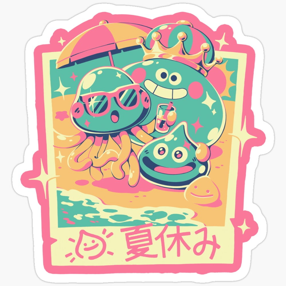 Summer Quest Sticker Phone Decal Water Bottle Stickers Car Decals ...