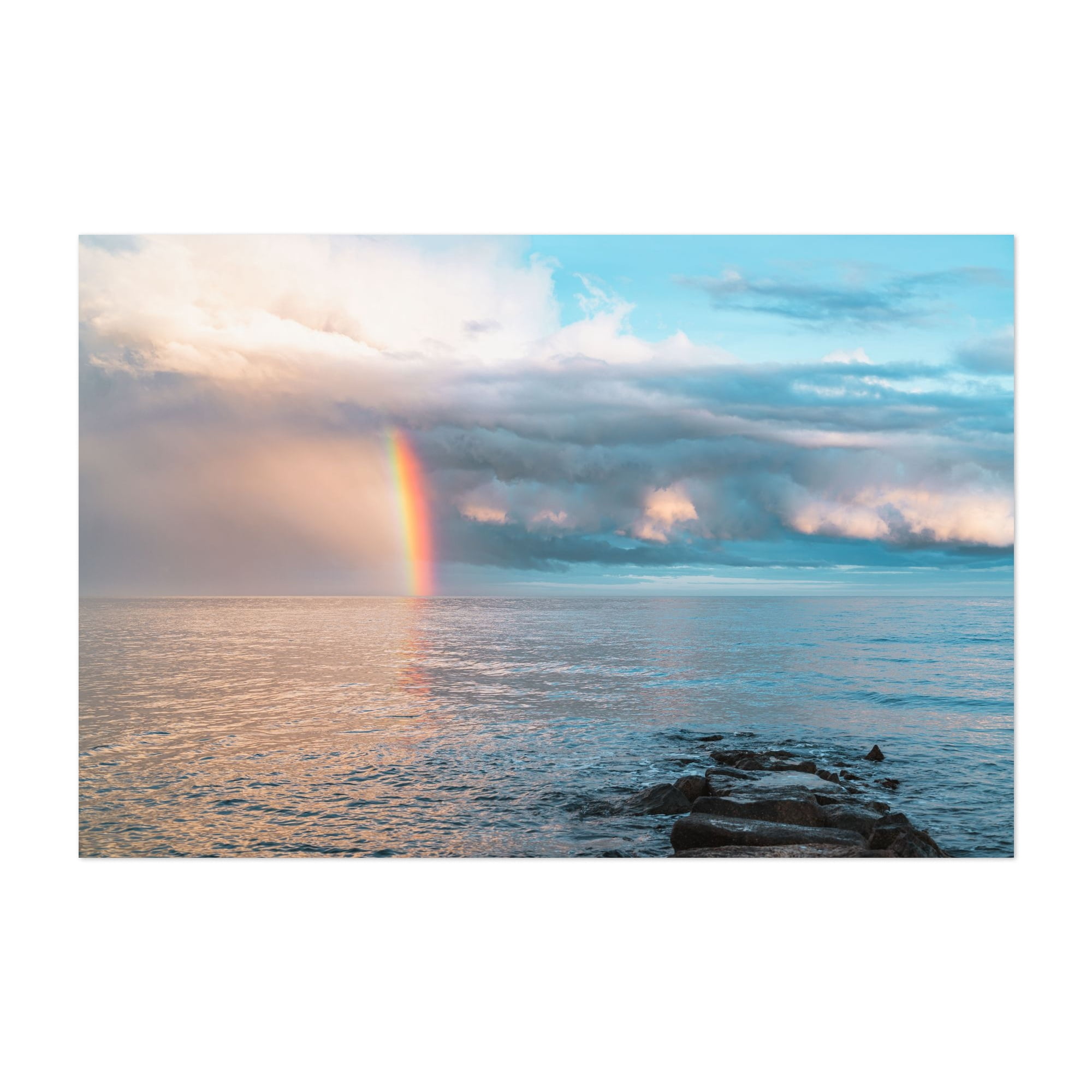 Summer Rainbow - Massachusetts Photography Seascape Ocean Landscape ...