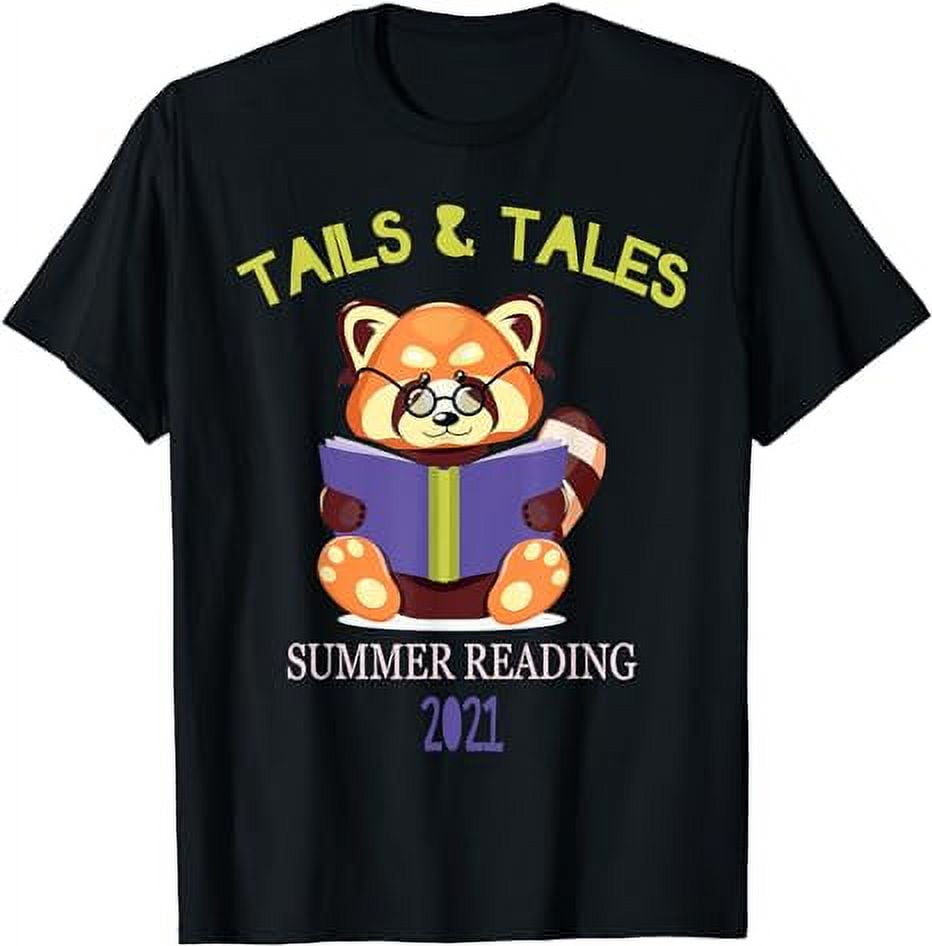 Summer Reading 2021 Tails and Tales Librarian Prize T-Shirt - Walmart.com