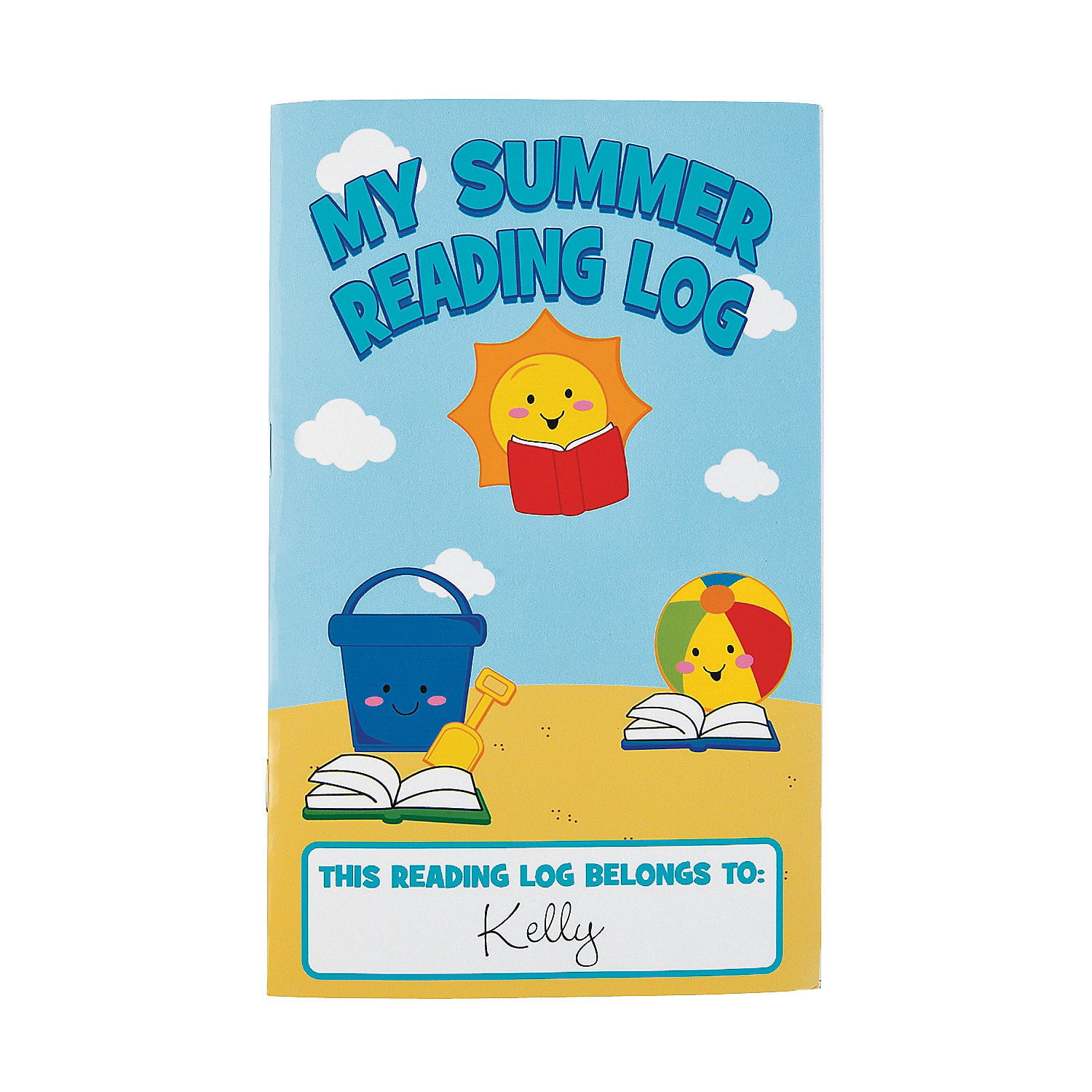 Summer Reading Log - Party Favors - 12 Pieces - Walmart.com