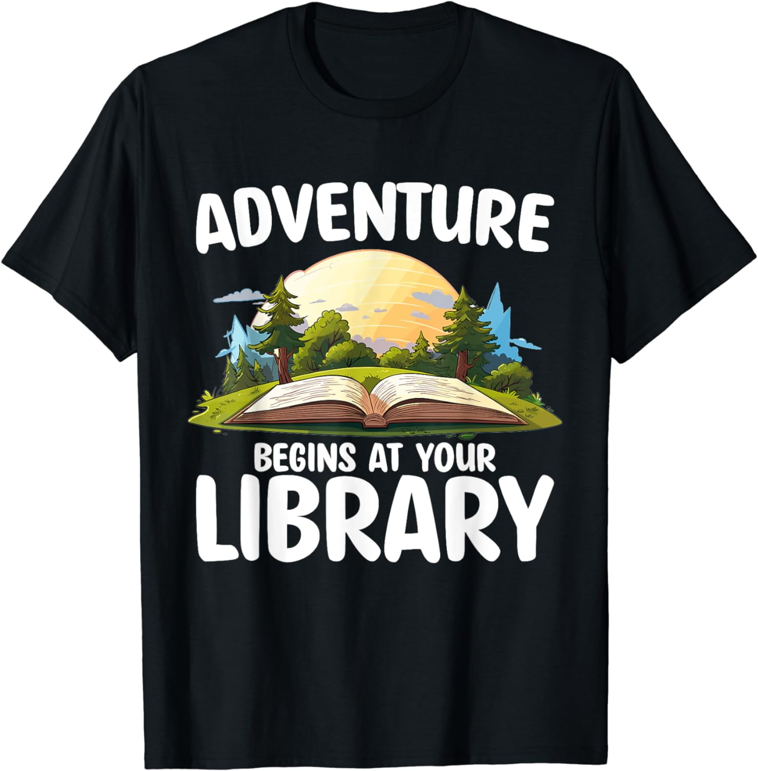 Summer Reading Program 2024 Adventure Begins At Your Library T-Shirt ...