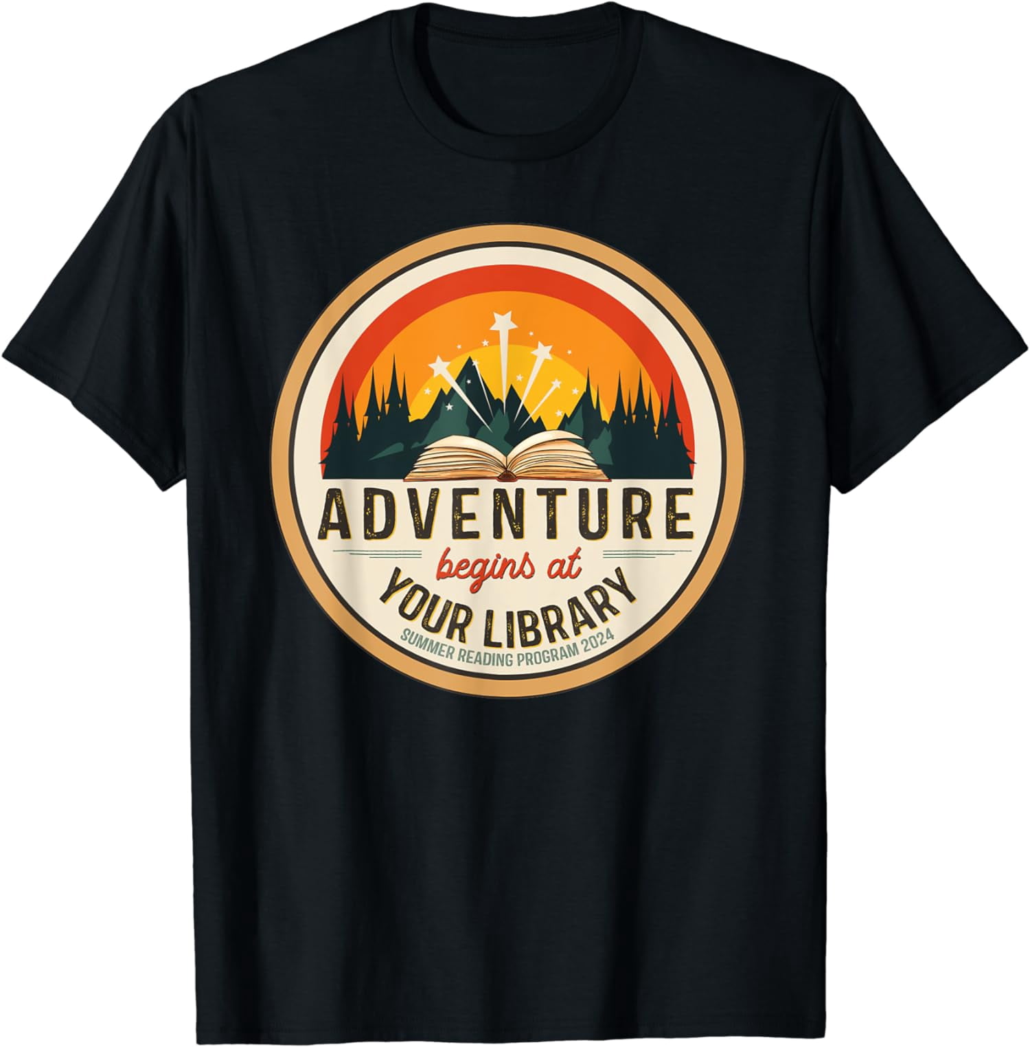 Summer Reading Program 2024 Adventure Begins at Your Library T-Shirt ...