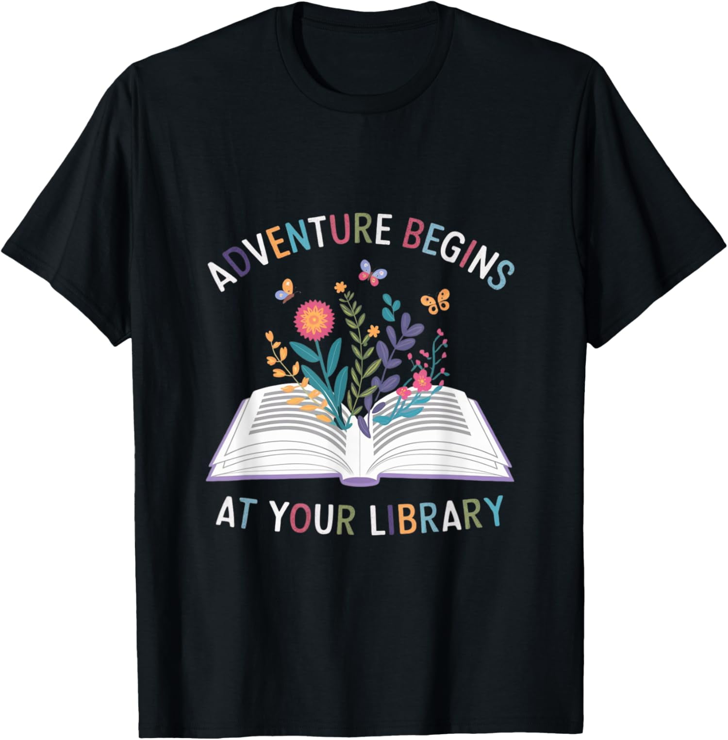 Summer Reading Program Adventure Begins At Your Library T-Shirt ...